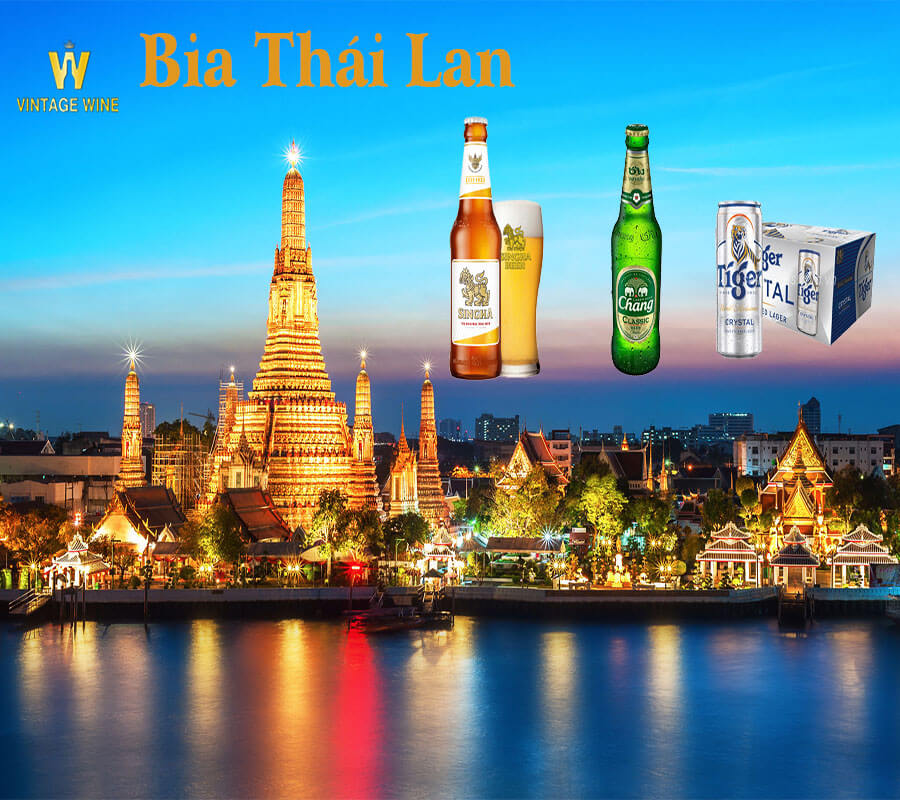Bia Thái Lan: Các loại bia nổi tiếng và giá tiền sản phẩm